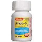 Rugby Senexon-S Docusate Sodium and Sennosides Tablets for Constipation ...