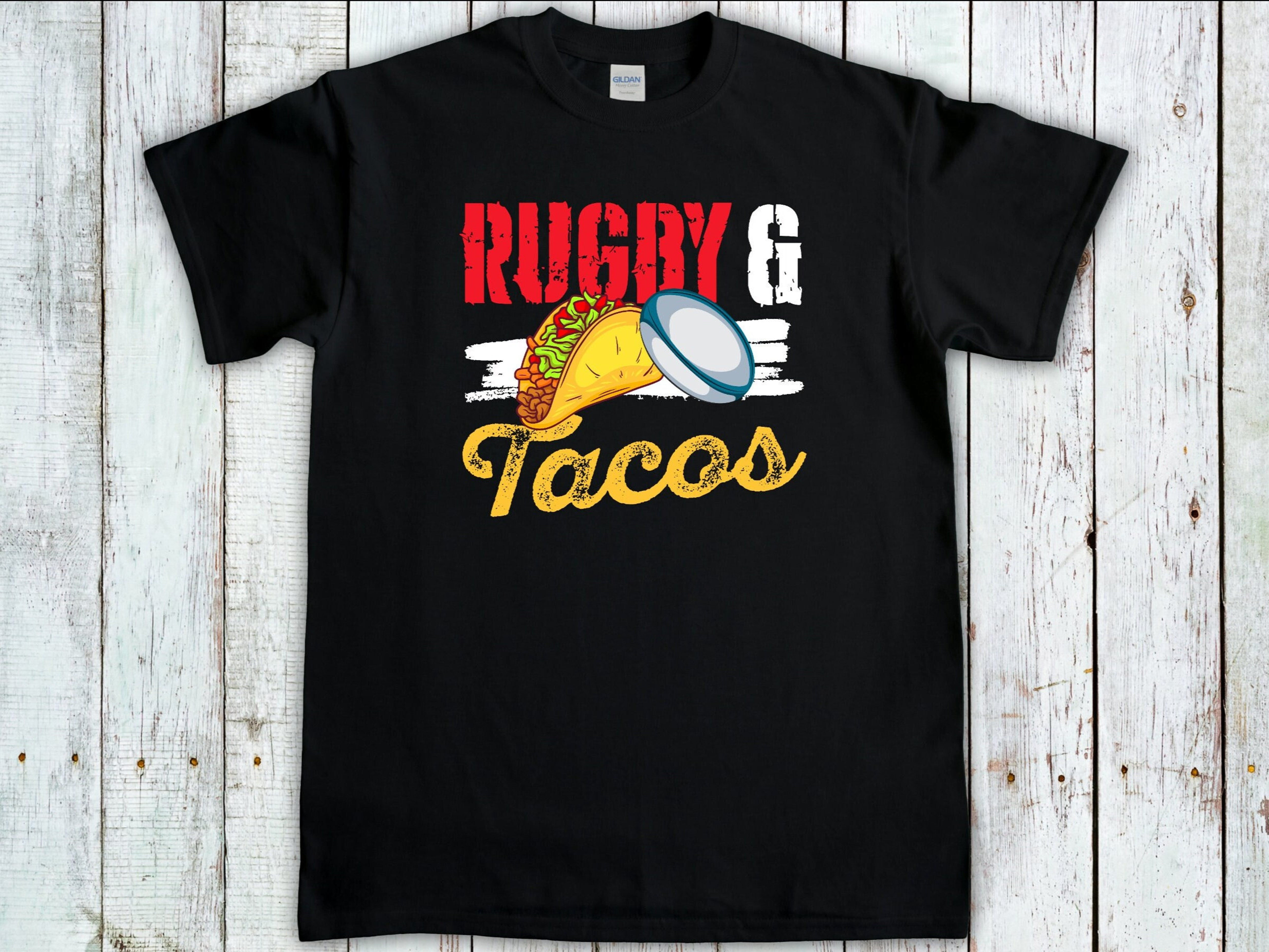 Rugby Shirt, Rugby And Tacos, Rugby Player, Rugby Teamate Gift, Rugby ...