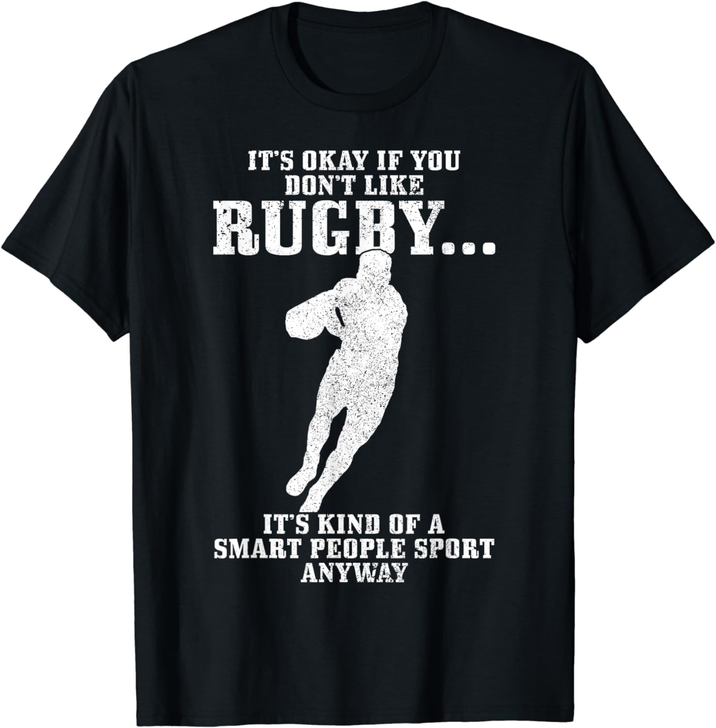 Rugby Smart People Sport Funny Rugby Player T-Shirt - Walmart.com