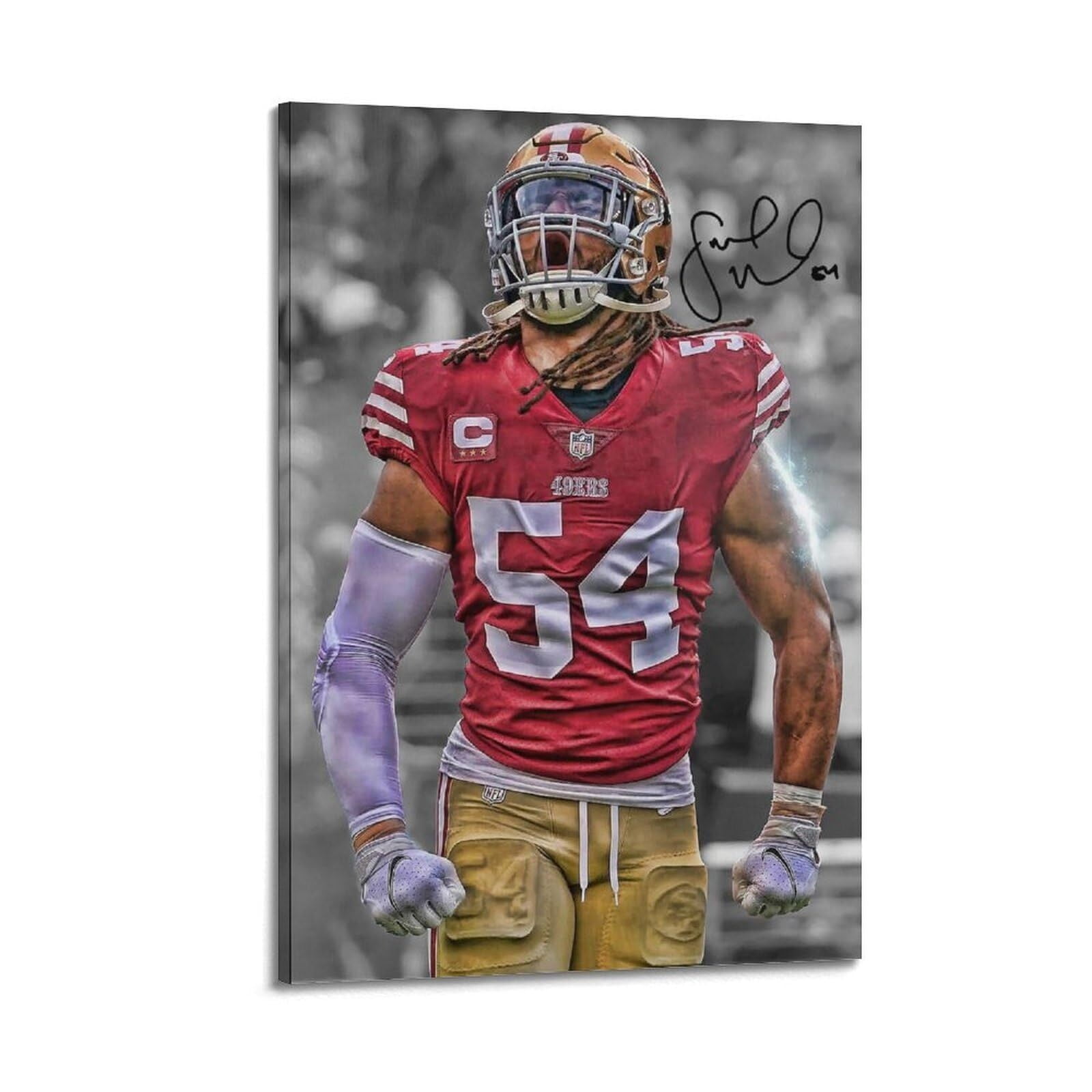 Rugby Star Fred Warner Art Poster - Walmart.com