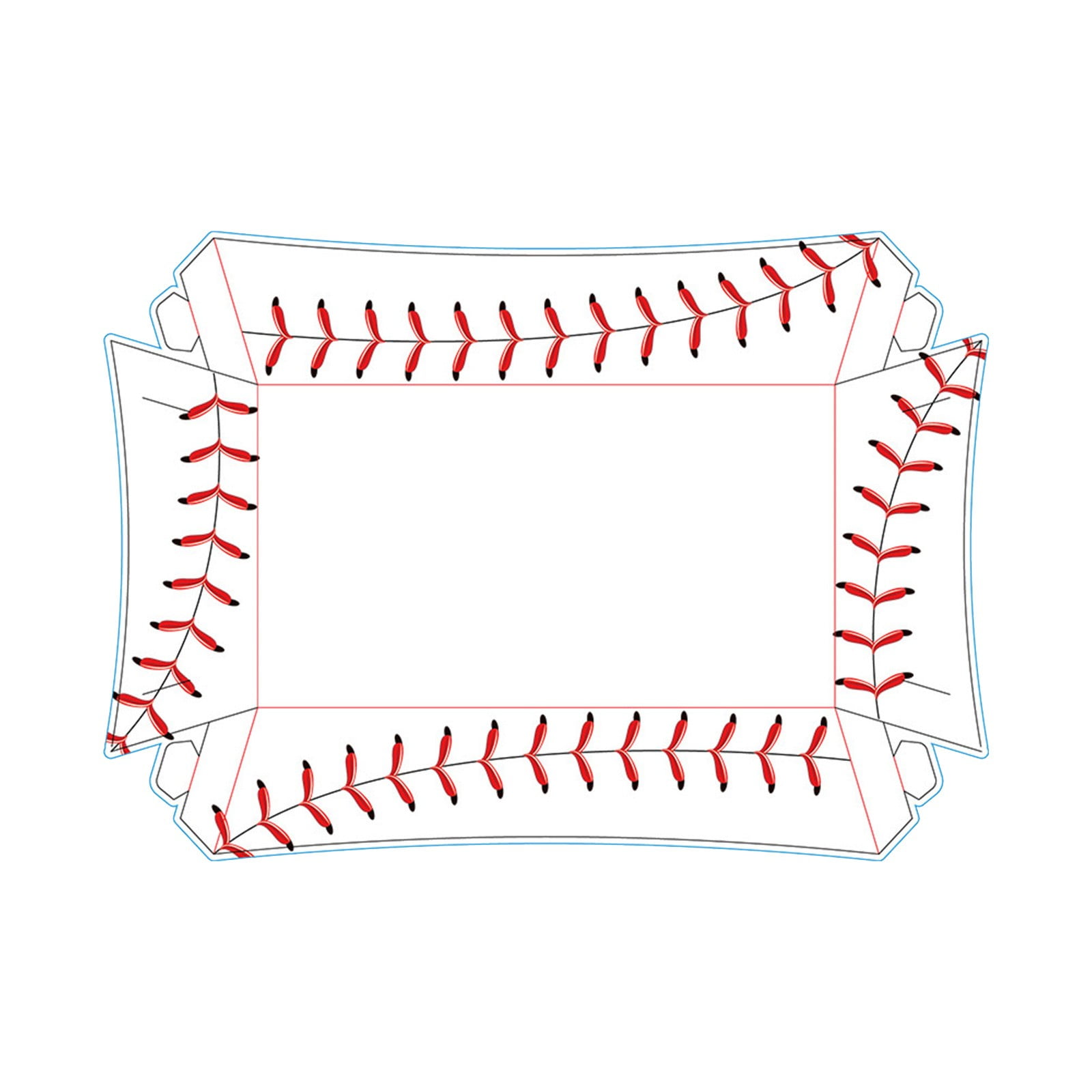 Rugby Themed Fast Food Packaging - Disposable Chicken Burger & French ...