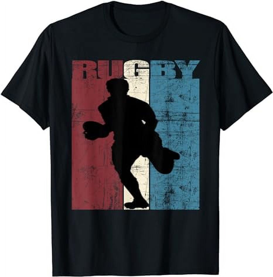 Rugby Vintage Rugby Player Distressed T-Shirt - Walmart.com
