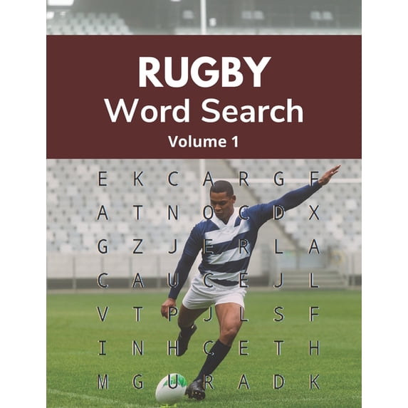 Rugby Word Search Rugby Word Search (Volume 1): Large Print Puzzle Book ...