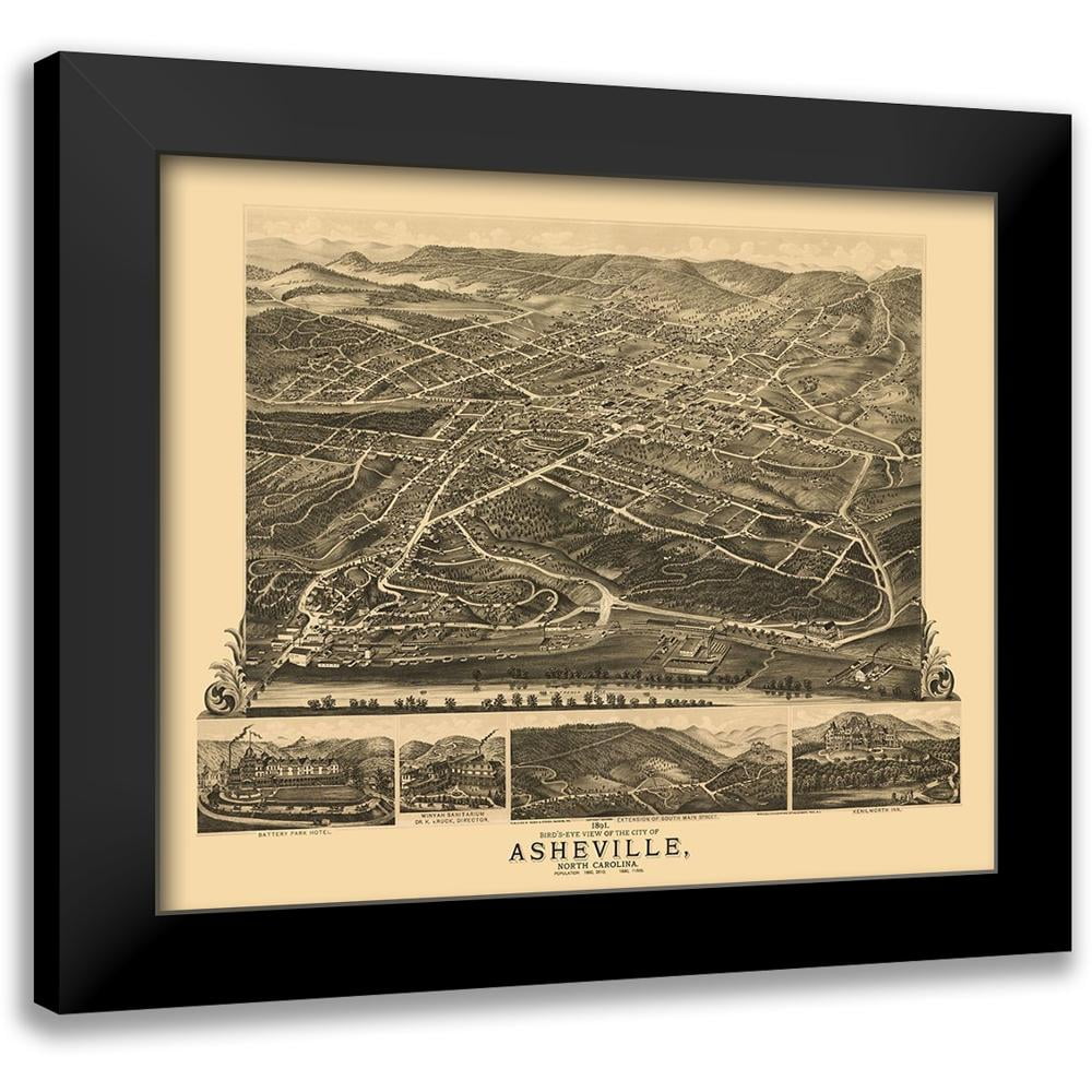 Ruger 17x15 Black Modern Framed Museum Art Print Titled - Asheville ...