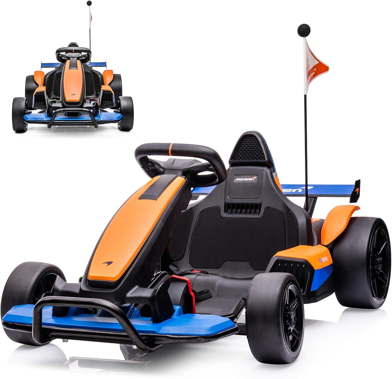 Rugerasy 24V Electric Go Kart,Drift Racing Go Kart with Drift Race ...