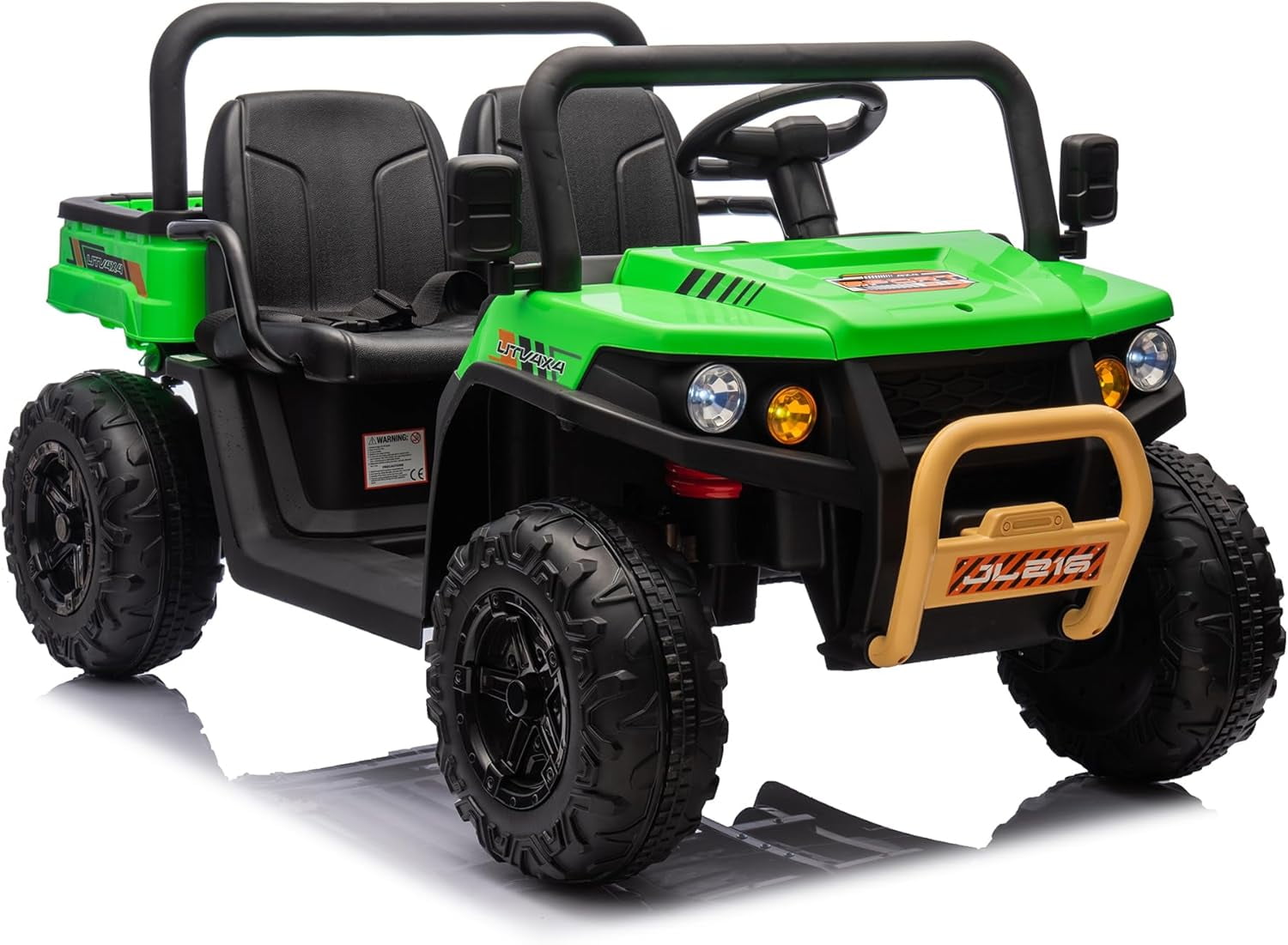 Rugerasy 24v Ride On Dump Truck,2 Seater Electric Ride On Car Toy for ...