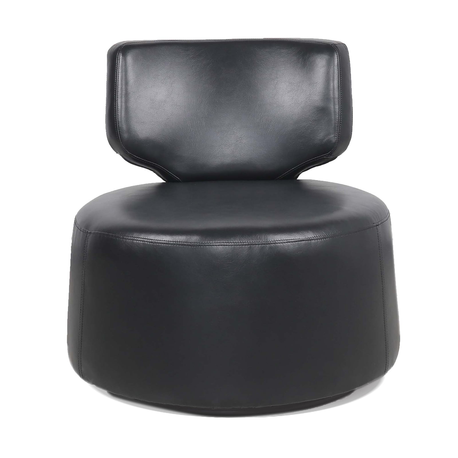 Rugerasy 29.13" W Swivel Chair With 360° Silent Rotating Base Modern ...