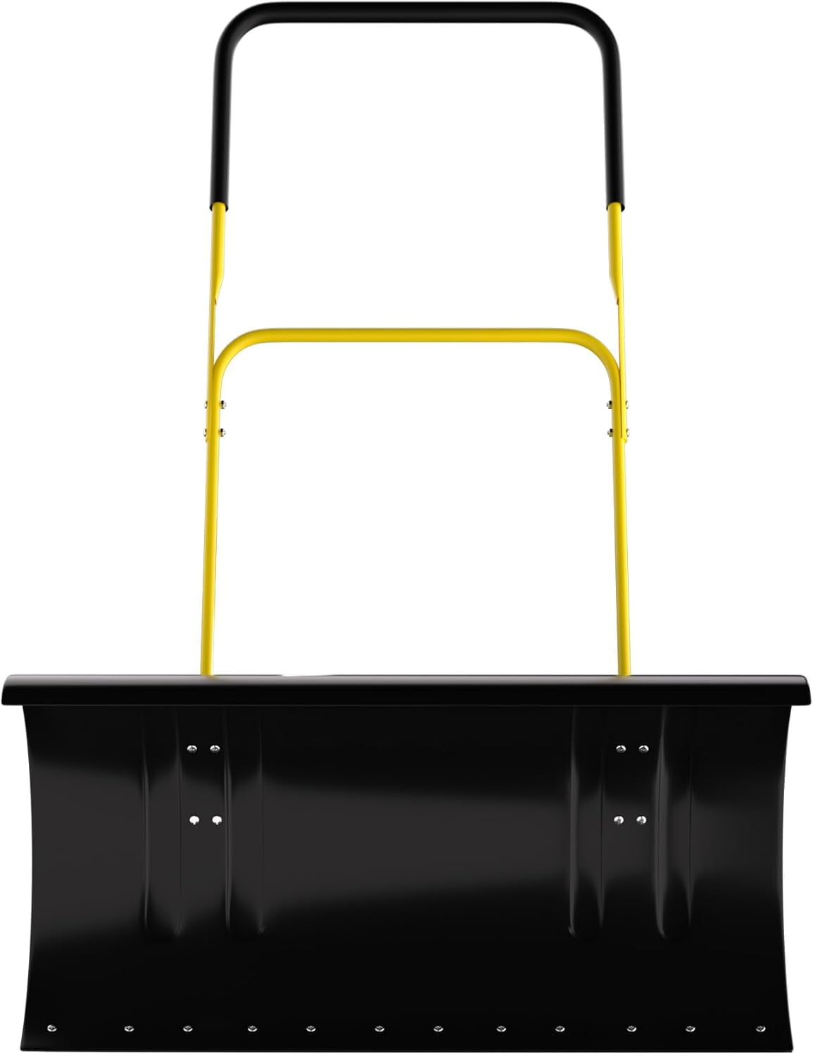 Rugerasy 36In Heavy-Duty Steel Snow Plow,Height Adjustable Handle & All ...
