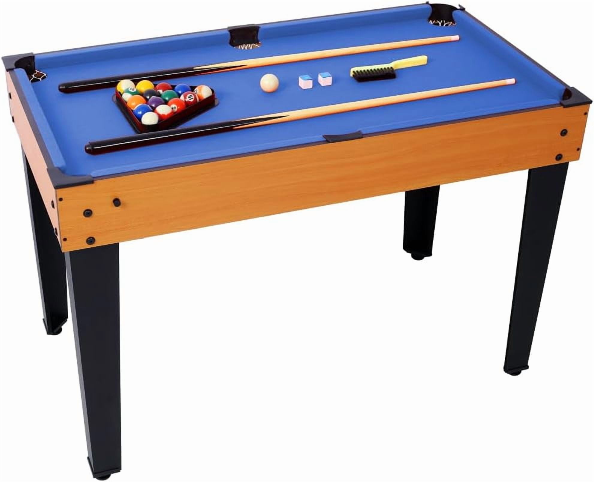 Rugerasy 5 in 1 Multi-Game Table,Combo Game Table with Billiards,Push ...