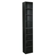 Homfa 8-Tier Media Tower, CD DVD Media Storage Unit with 4 Adjustable ...