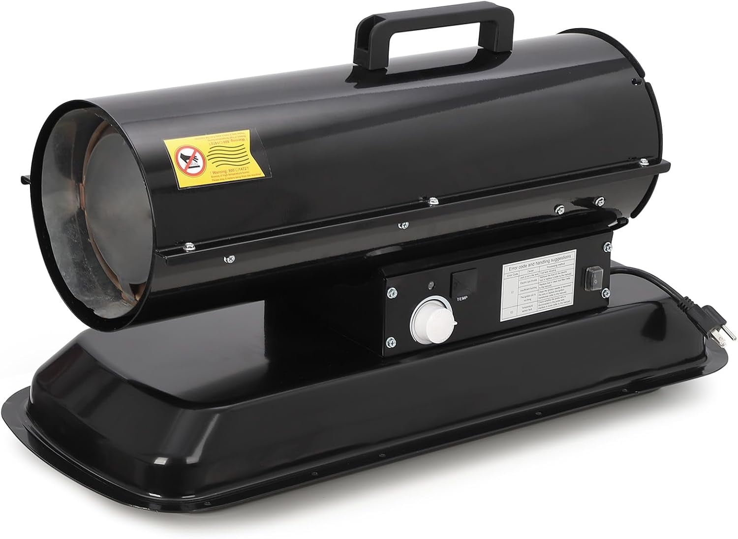 Rugerasy 8WBTU Kerosene Forced Air Heater, Portable Diesel, Black ...