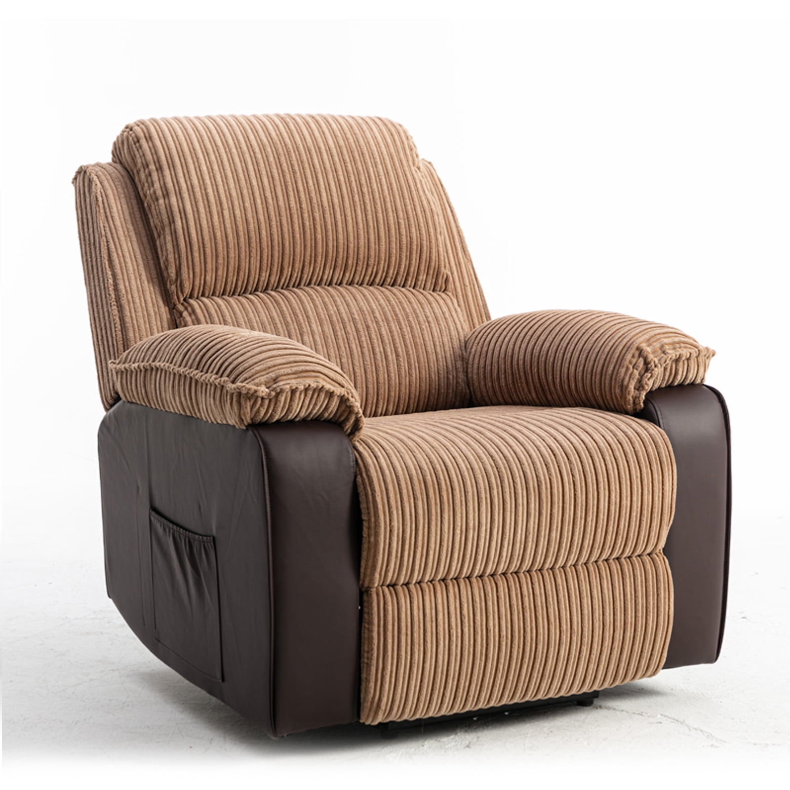 Rugerasy Electric Sofa Chair, Recliner Chair With Extendable Footstool ...