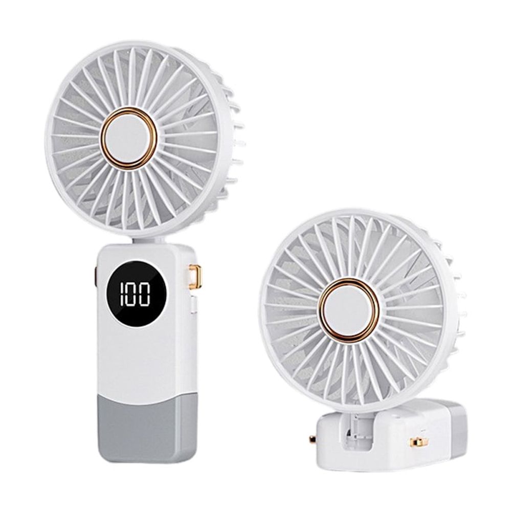 Rugerasy Portable Fan, Personal Fan Handheld With 5 Speed, Large ...