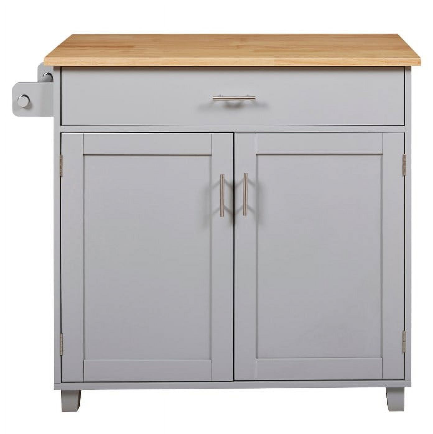 Rugerasy Rolling Kitchen Island, Mobile Kitchen Island With Wheels ...