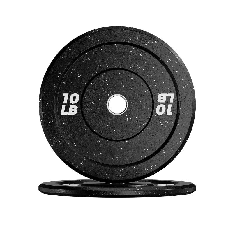 Rugerasy Rubber Olympic Bumper Weights Plates Set,2 In Barbell Plates ...