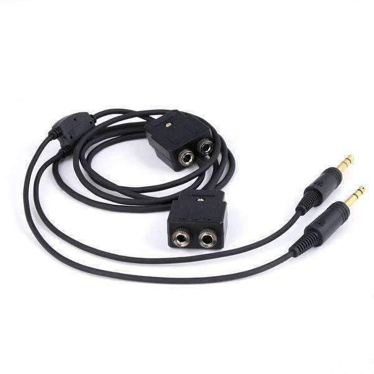 Rugged Air General Aviation Headset Splitter - Connect Two Headsets to ...
