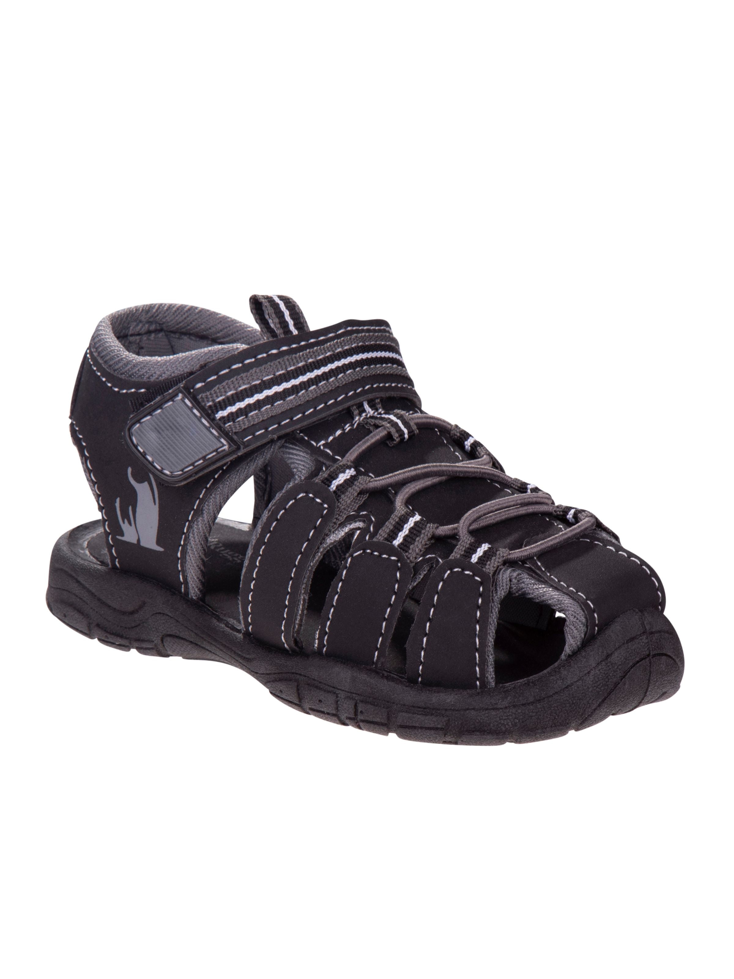 Rugged Bear Boy Closed Toe Hook & Loop Fisherman Style Sport Sandals ...