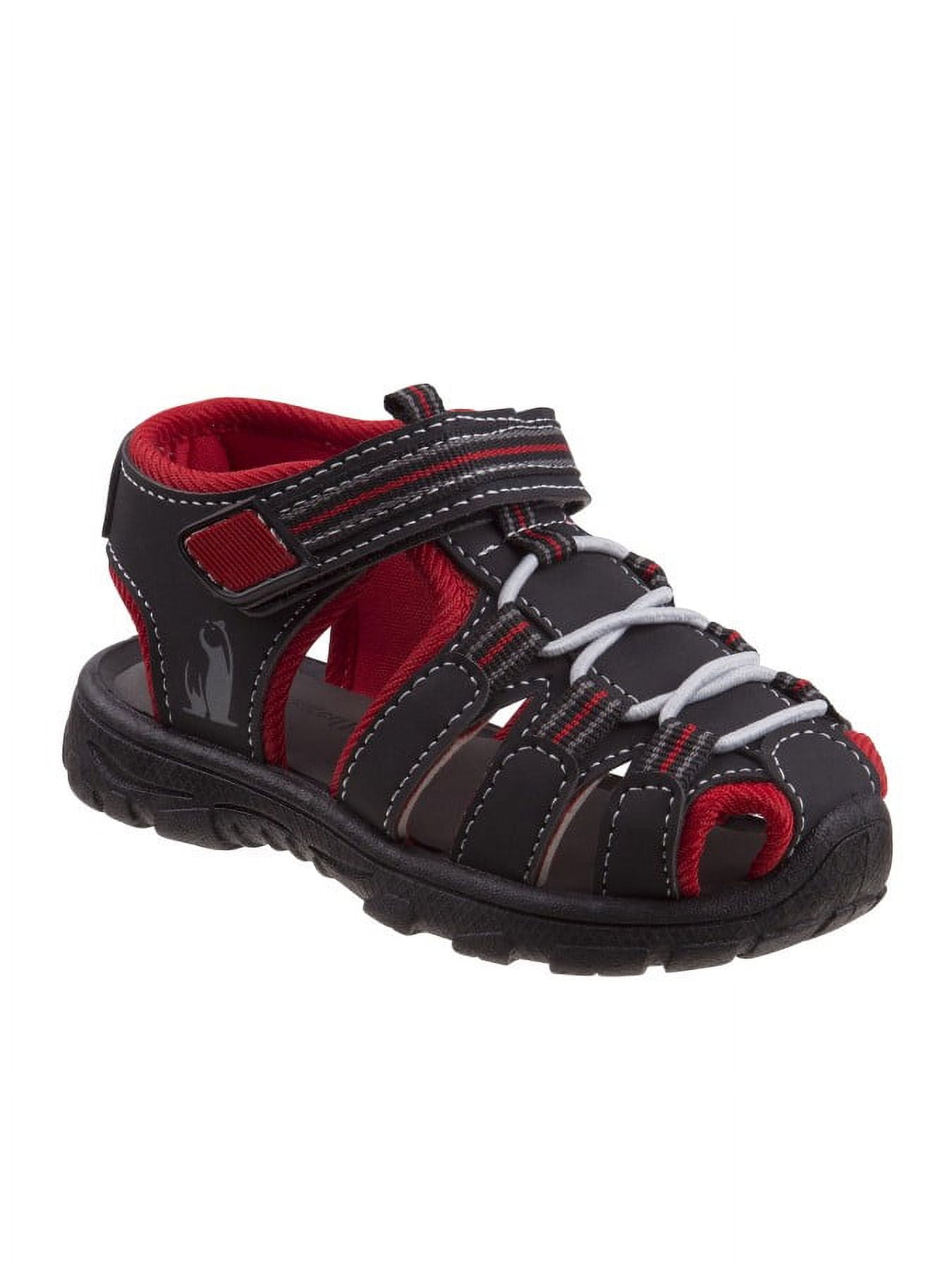 Rugged Bear Toddler Boy Closed Toe Hook & Loop Fisherman Style Sport ...