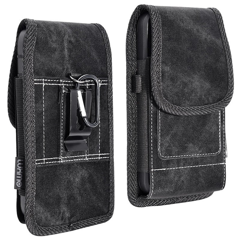 Rugged Black Tough Extra Pocket Case is compatible with Samsung Galaxy ...