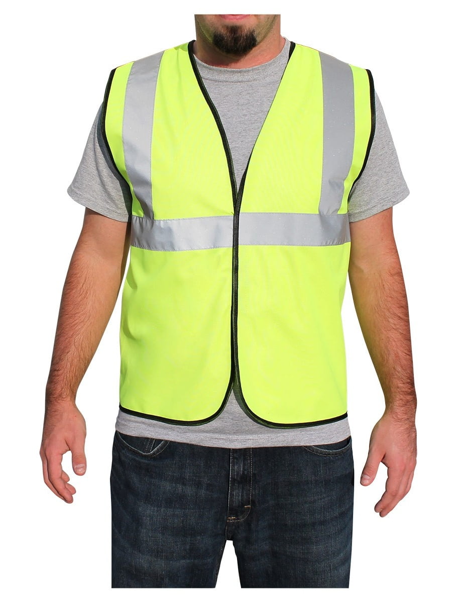 Rugged Blue Type R Class 2 High-Vis Economy Safety Vest, High Vis ...