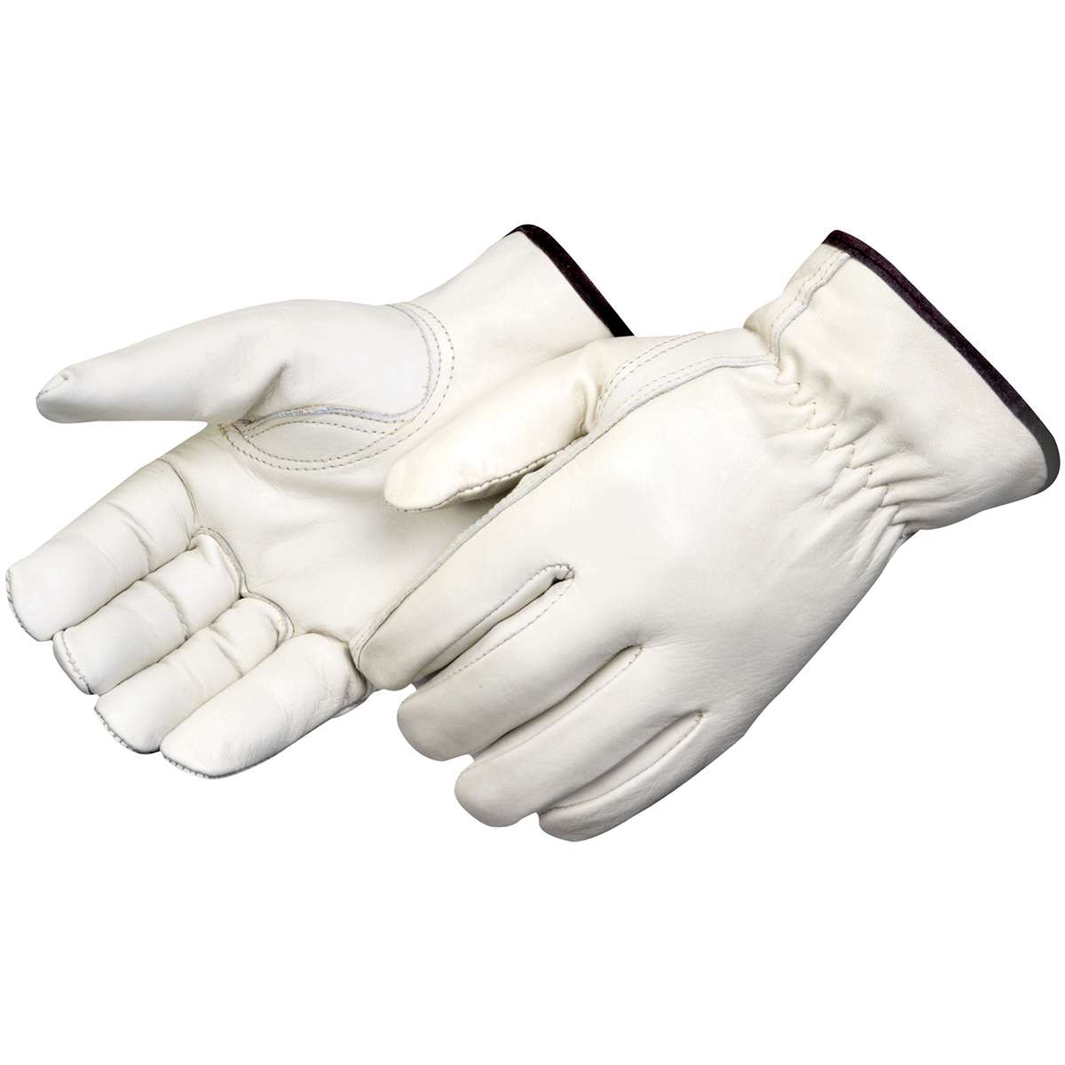 Rugged Blue Leather Driver General Purpose Gloves - XL - Walmart.com