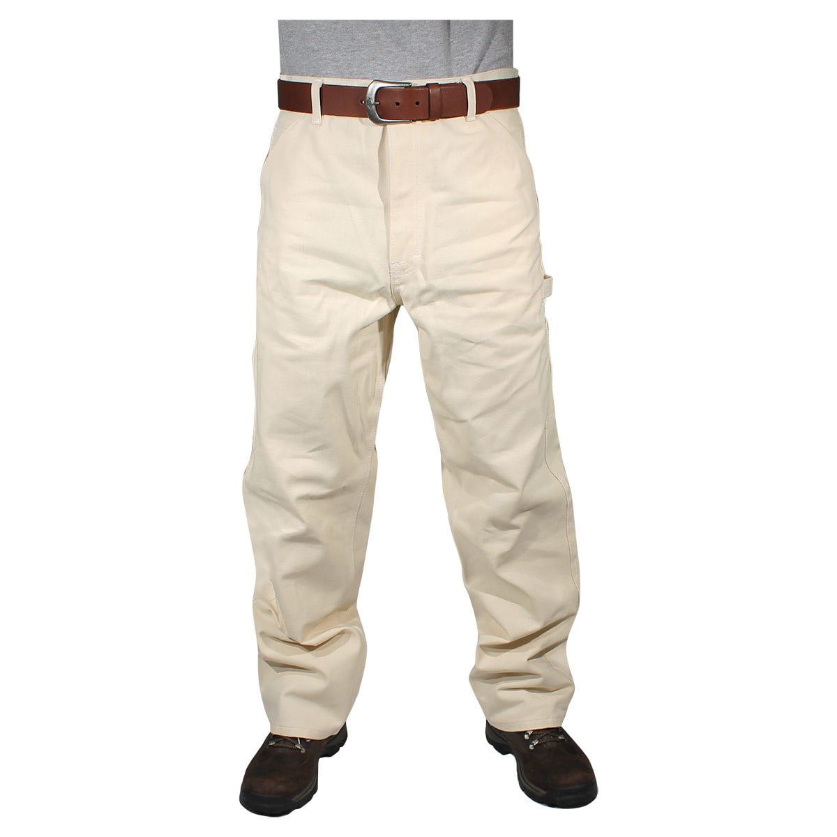 Rugged Blue Male Relaxed Fit Painters Work Pants Men- Natural - 42x30 ...