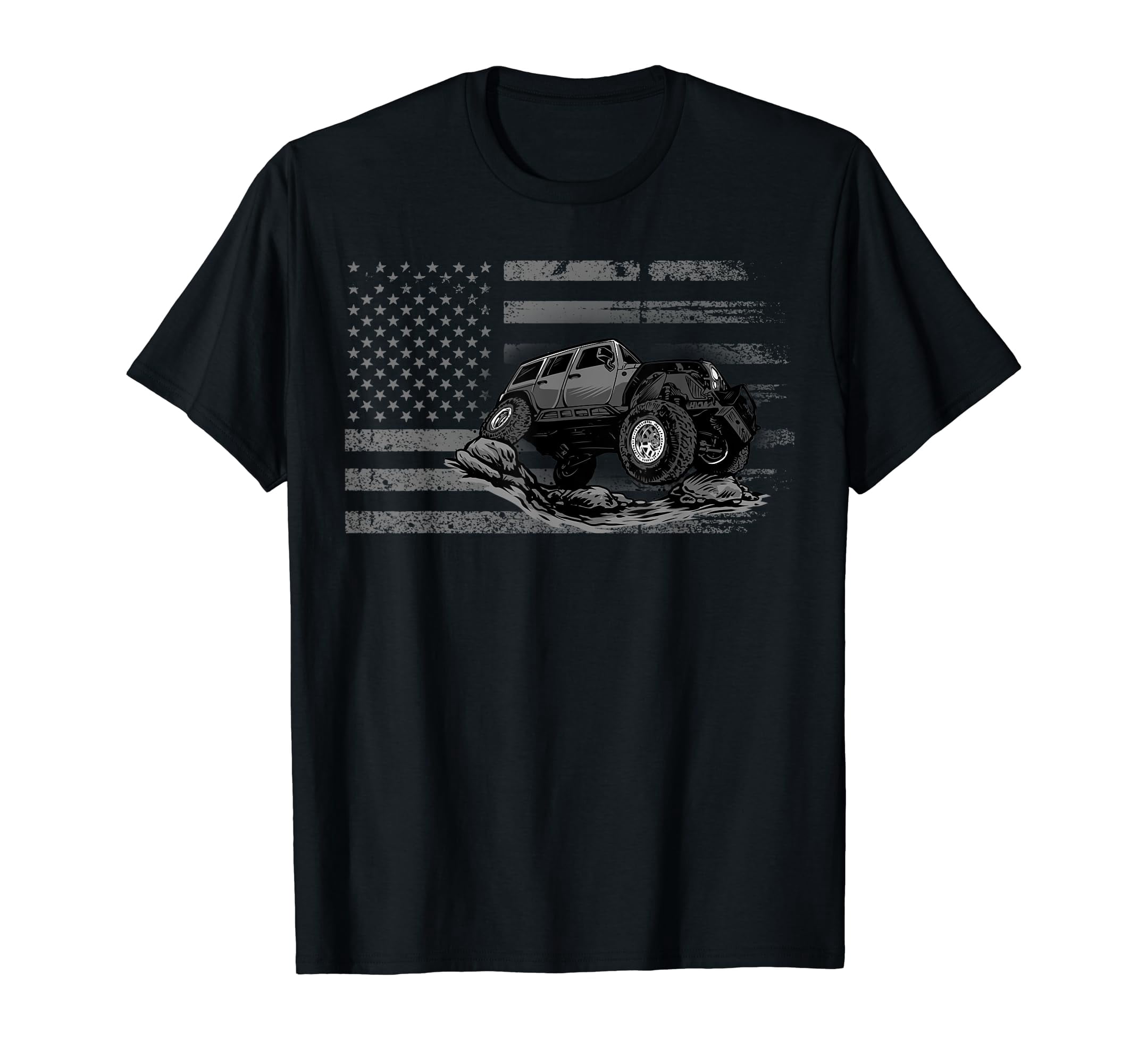 Rugged Jeep Climbing Graphic T-Shirt for Off Roading Enthusiasts with ...