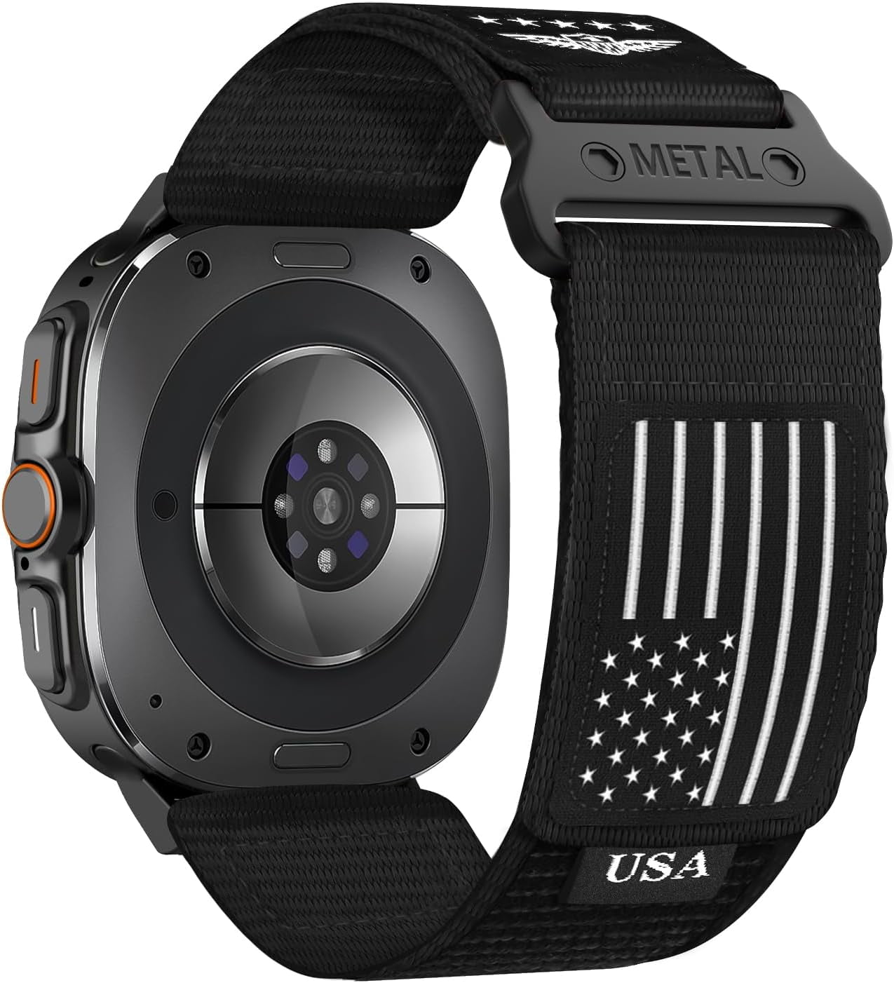 Rugged Nylon Band for Galaxy Watch Ultra Bands 47mm for Men Women,One ...