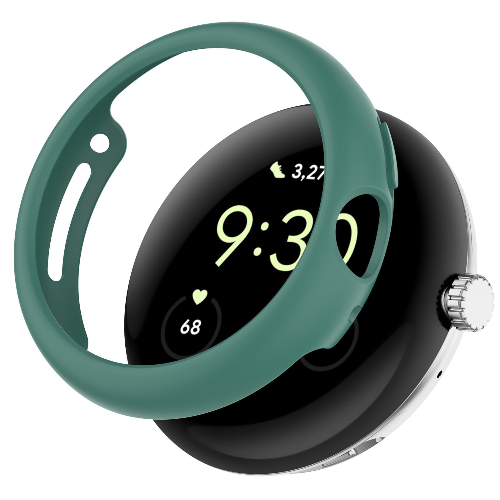 Rugged Protective Half Cover for Enhanced Smart Watch Durability and ...