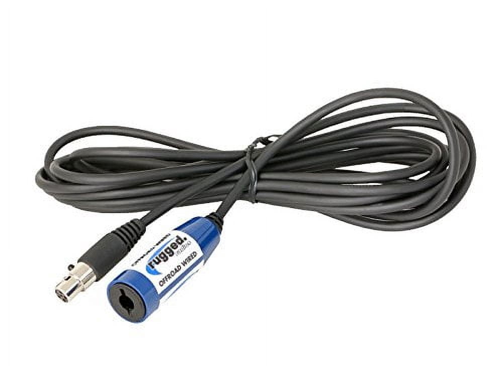 Rugged Radios 12' Foot Length Intercom Cable with 5-Pin and Off Road ...