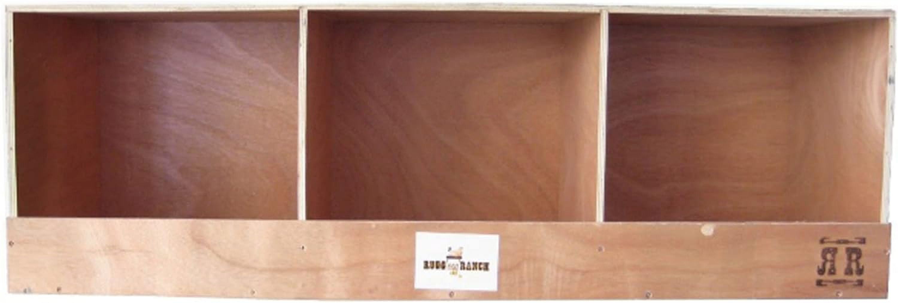 Rugged Ranch TRIPLEX RuggEgg Primitive Barn Wooden Chicken Coop Triple ...