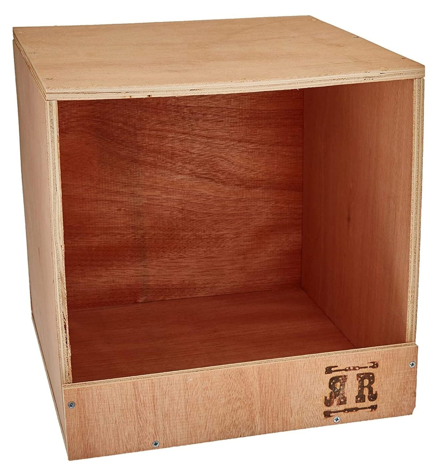 Rugged Range Products Studio 12 x 12 x 12 Inch Flat Wooden Single ...