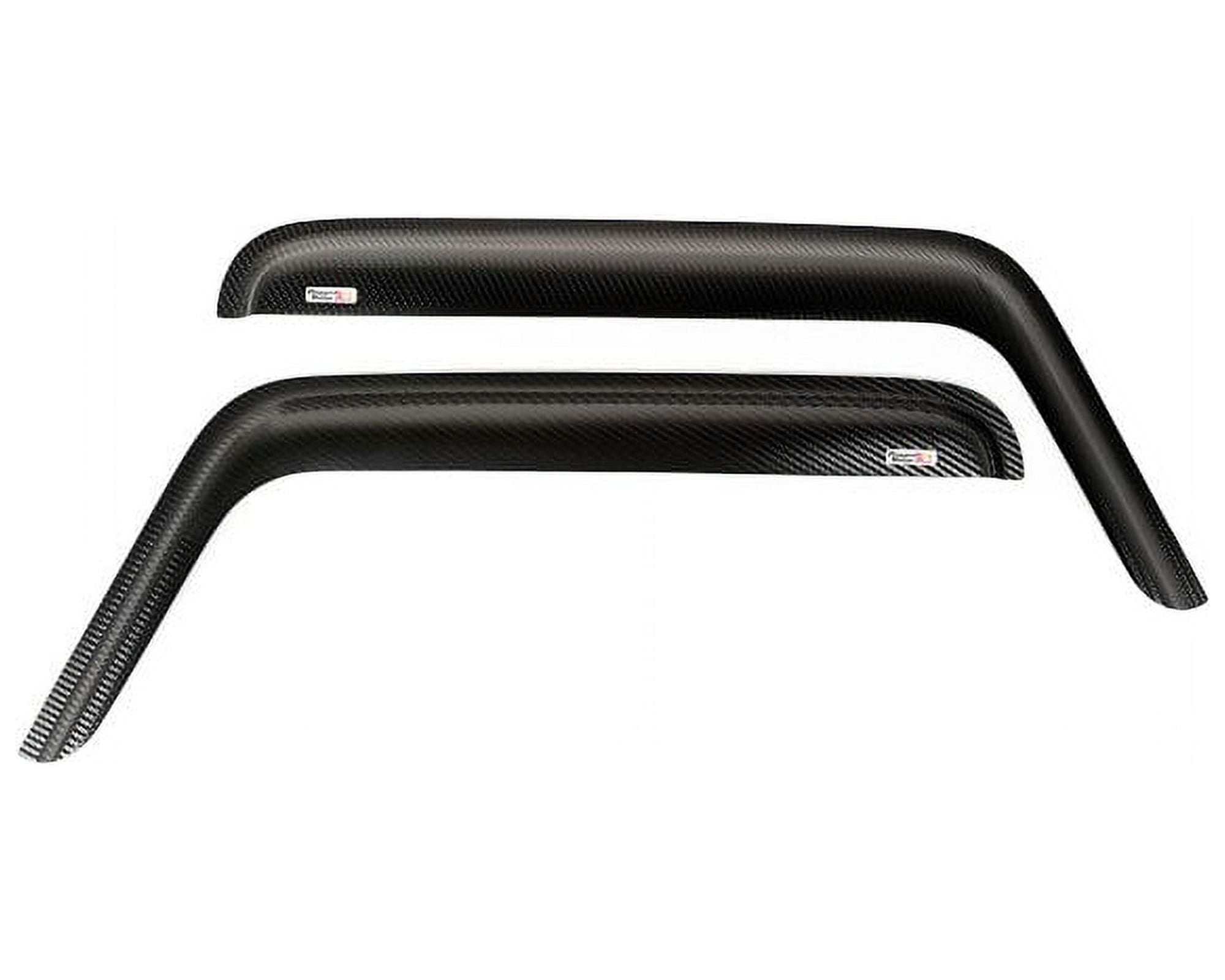 Rugged Ridge 11349.09 Window Visor Kit, Carbon Fiber Finish; 07-18 Jeep ...