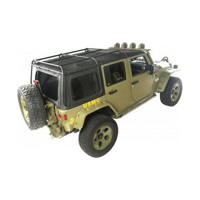Rugged Ridge 13516.02 Exo-Top; 07-18 Jeep Wrangler JKU, 4 Door Fits ...