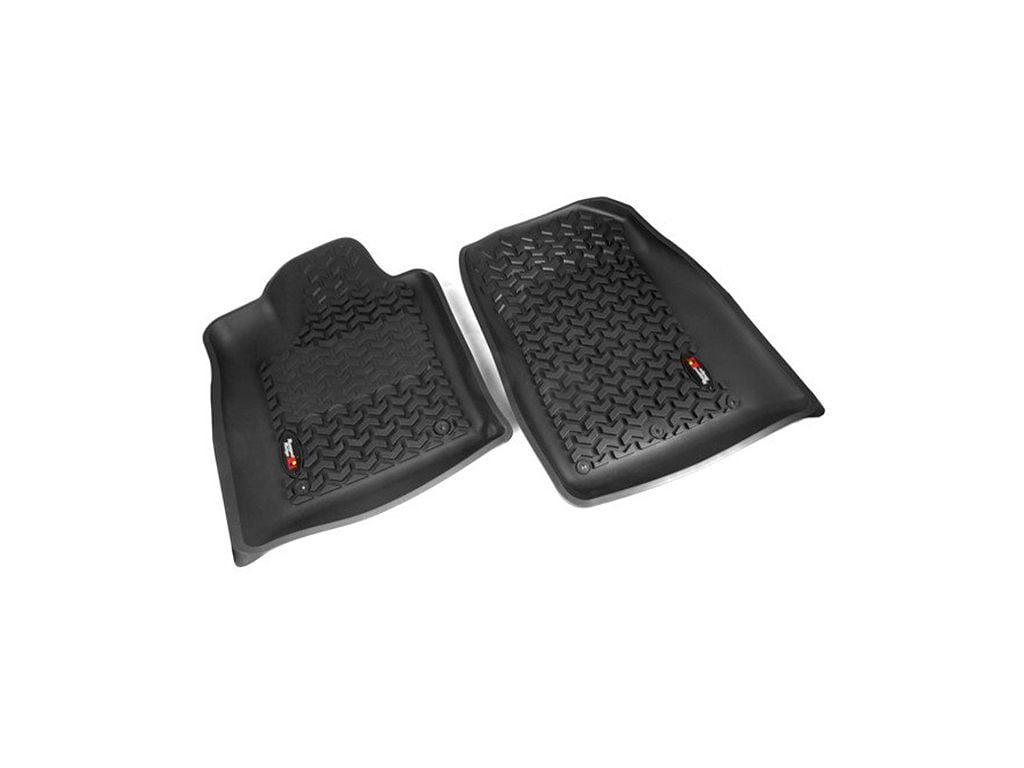 Rugged Ridge by RealTruck Floor Liners Front | 82901.01|Compatible with ...