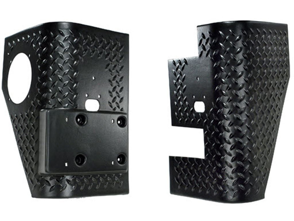 Rugged Ridge by RealTruck Rear Quarter Panels Body Armor for Jeep JK ...