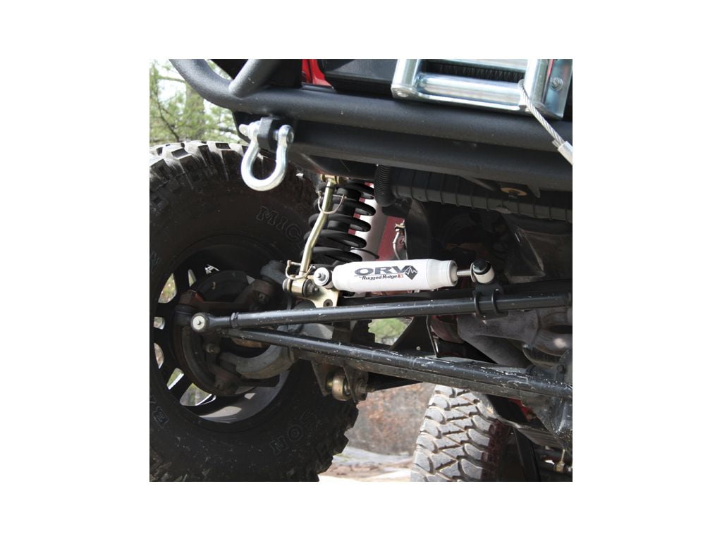 Rugged Ridge by RealTruck Steering Stabilizer | ORV Hydraulic ...