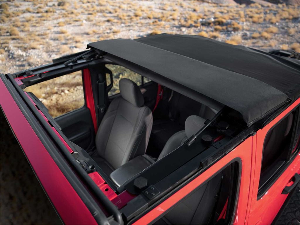Rugged Ridge by RealTruck Voyager Soft Top for Wrangler JLU 4-Door ...