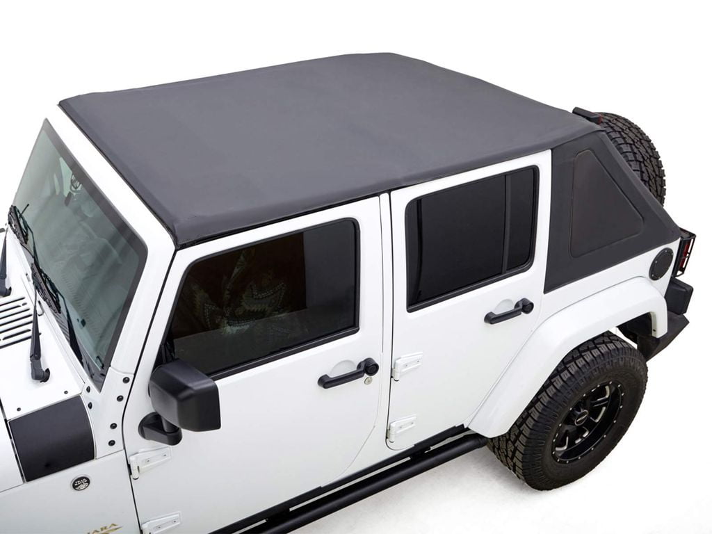 Rugged Ridge by RealTruck Voyager Top for Wrangler JKU 4-Door | Black ...