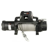Rugged Ridge by RealTruck 10,000 LB Trekker Winch | Cable, IP68 Waterproof, Wired Remote | 15100 ...