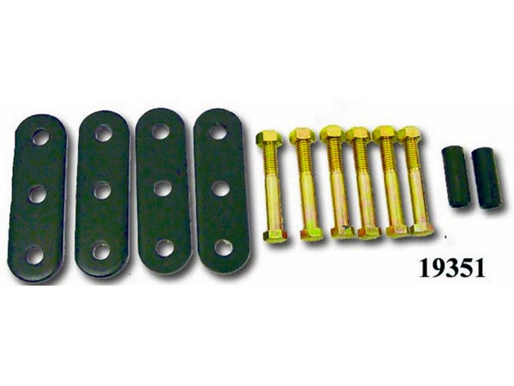Rugged Ridge by RealTruck Leaf Spring Shackle Kit for Jeep CJ | Heavy ...