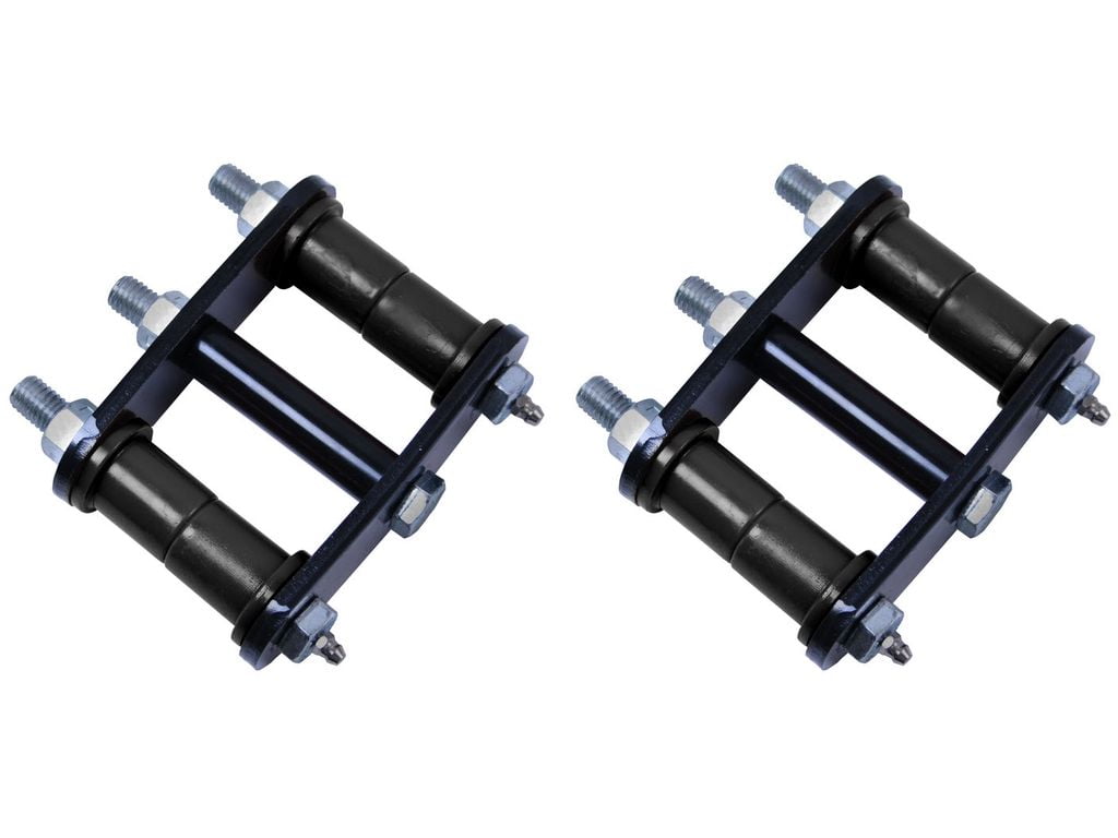 Rugged Ridge by RealTruck Leaf Spring Shackle Kit for Jeep CJ | Rear ...