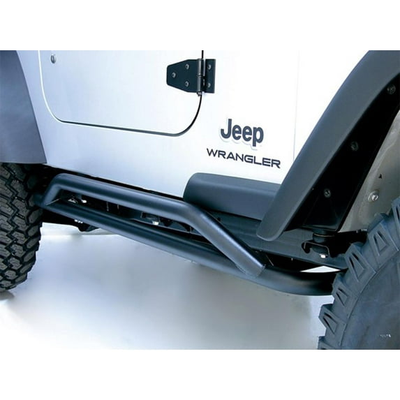 Rugged Ridge by RealTruck RRC Rocker Guards for Wrangler YJ/TJ | Black ...