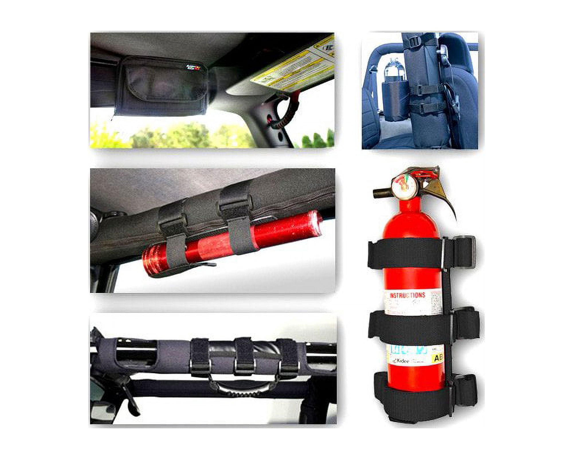 Rugged Ridge by RealTruck Roll Bar Accessory Kit for Jeep CJ/Wrangler ...