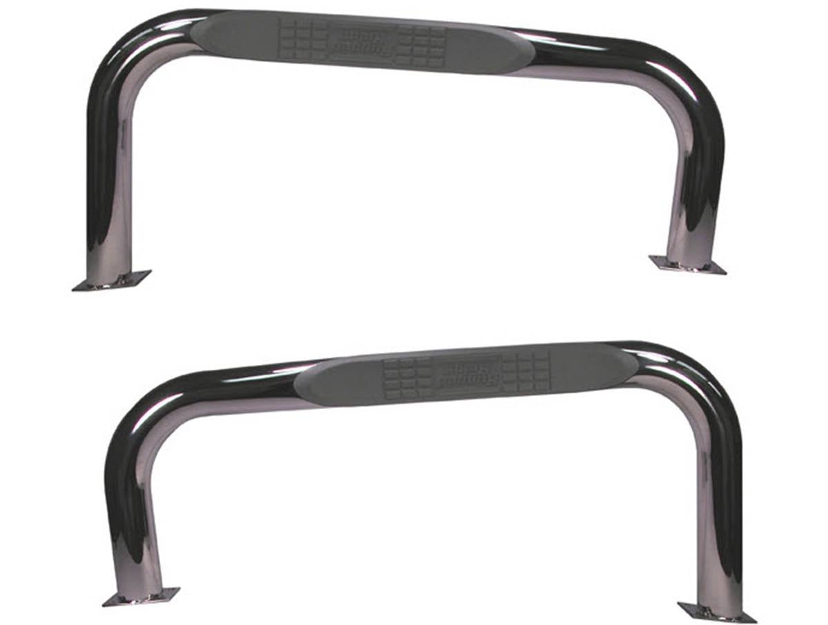 Rugged Ridge by RealTruck Side Steps for Jeep CJ | Stainless Steel ...