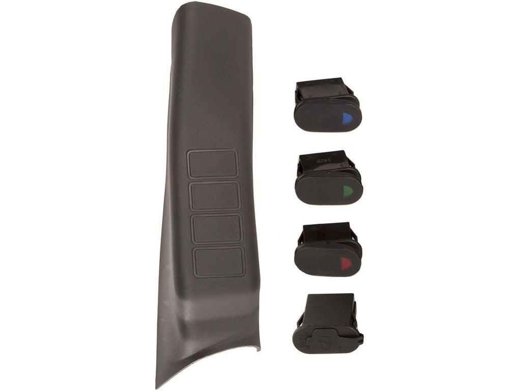 Rugged Ridge by RealTruck Switch Pod for Wrangler JK/JKU | A-Pillar, 3 ...