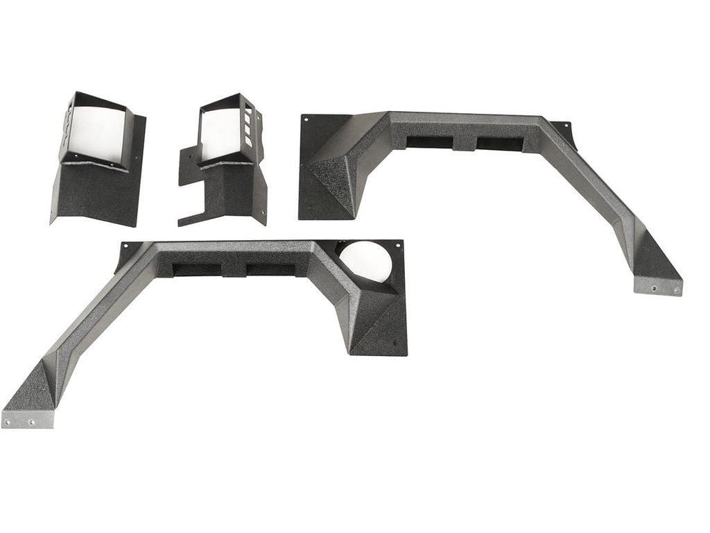 Rugged Ridge by RealTruck XHD Armor Fender Kit for Wrangler JKU | Rear ...