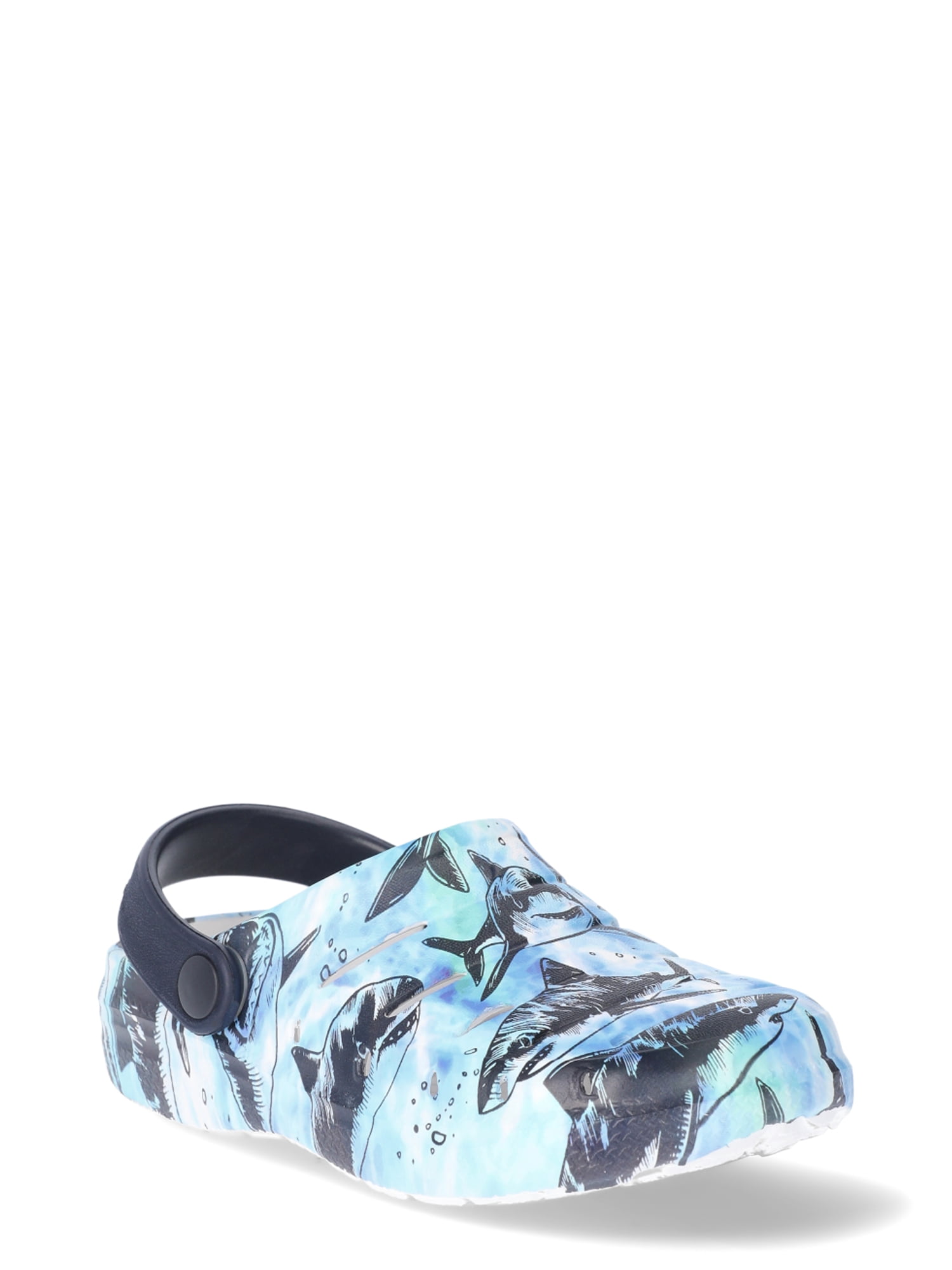 Rugged Shark Little and Big Kids Shark Week Clogs - Walmart.com