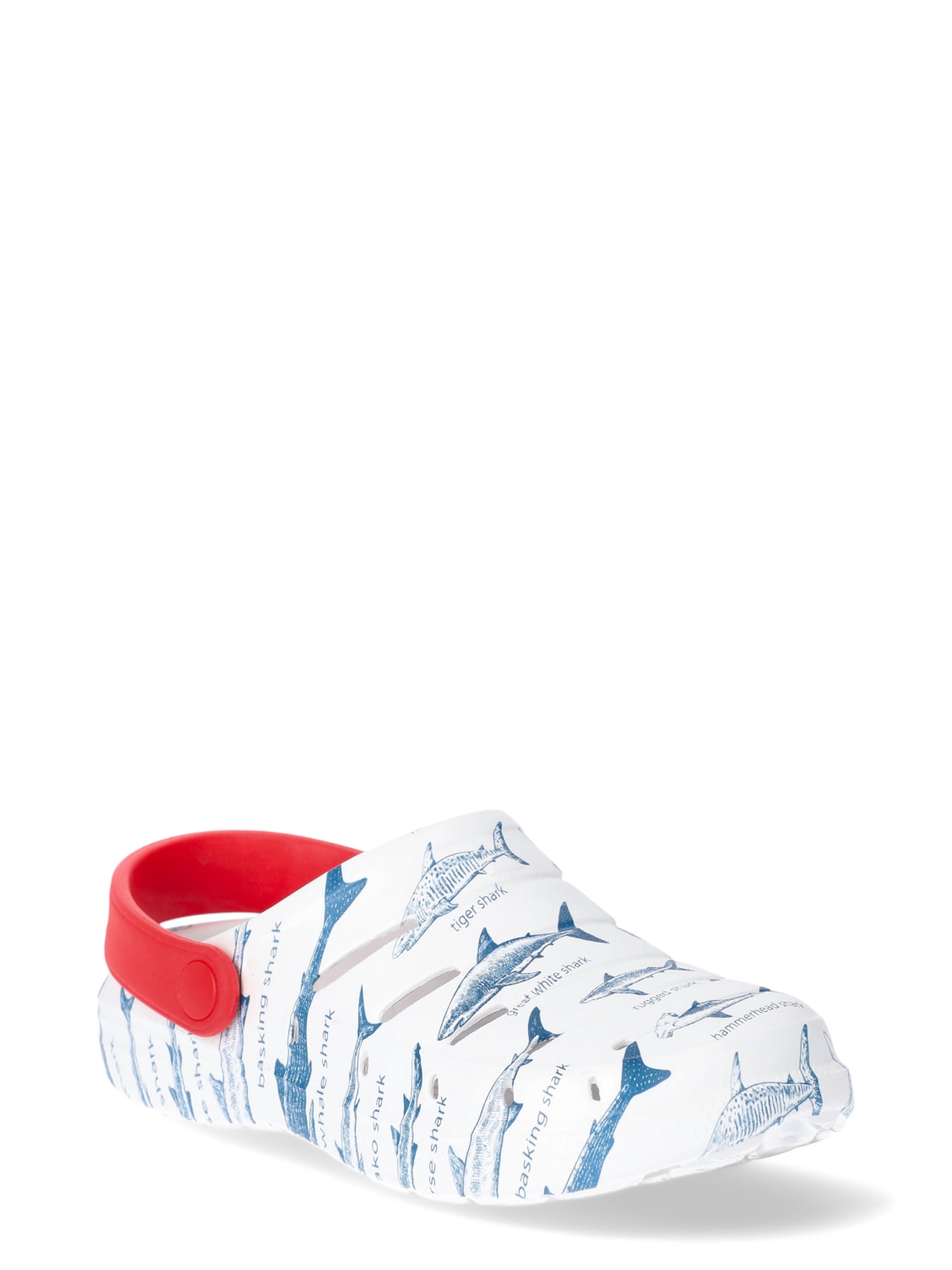Rugged Shark Little and Big Kids Shark Week Clogs - Walmart.com