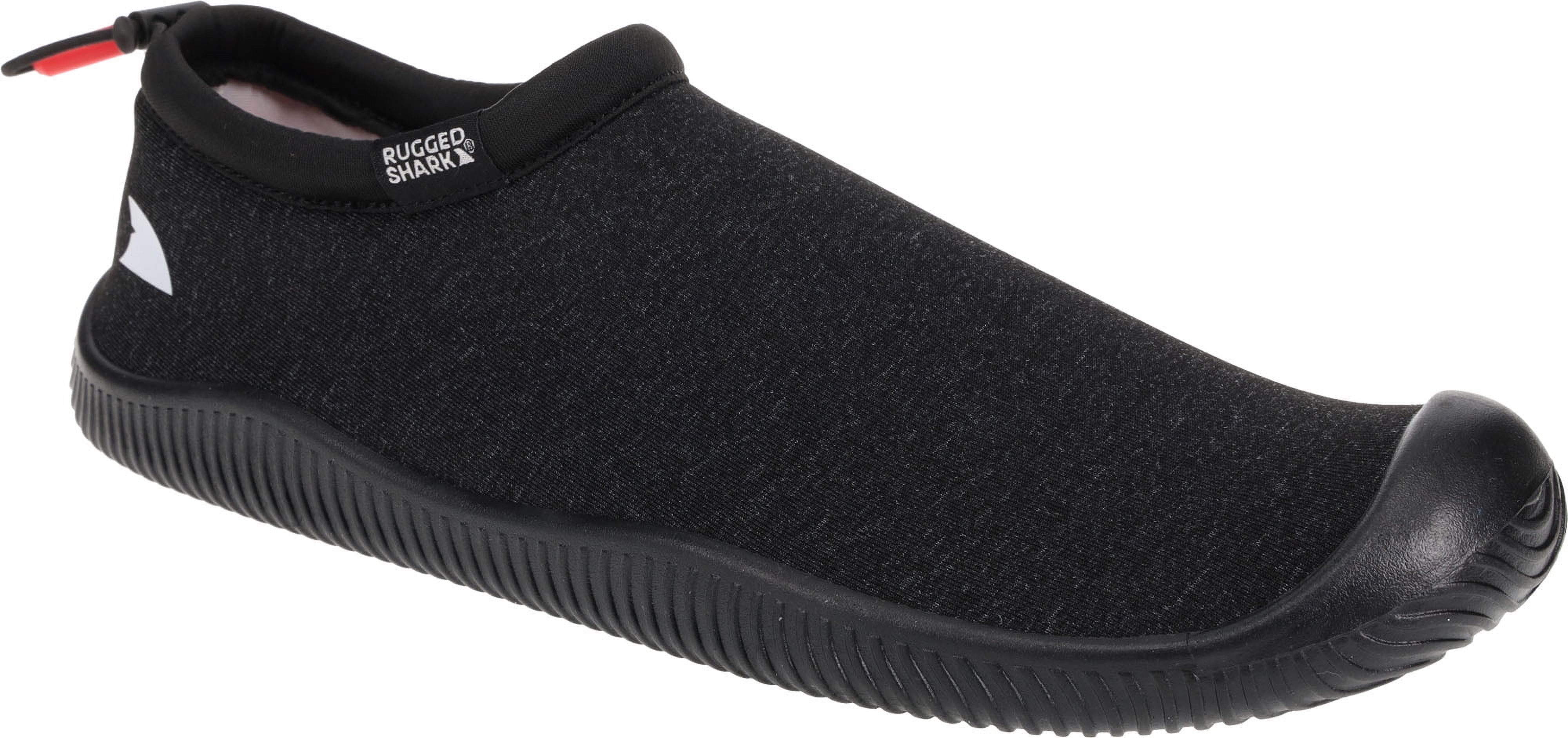 Rugged Shark Unisex Water Shoe With AQUAFLOW Drainage Ports, Black, Men ...